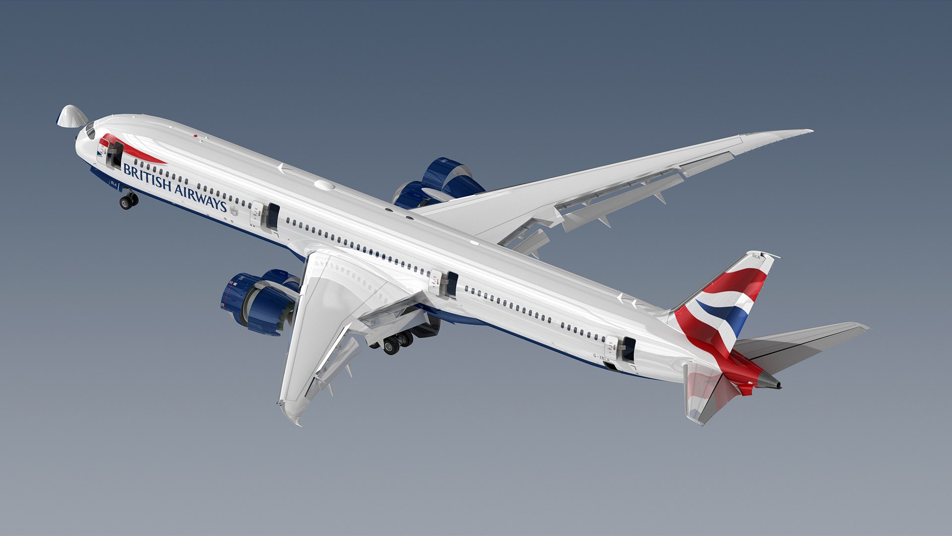 Boeing 787-10 British Airways Model - TurboSquid 2006200