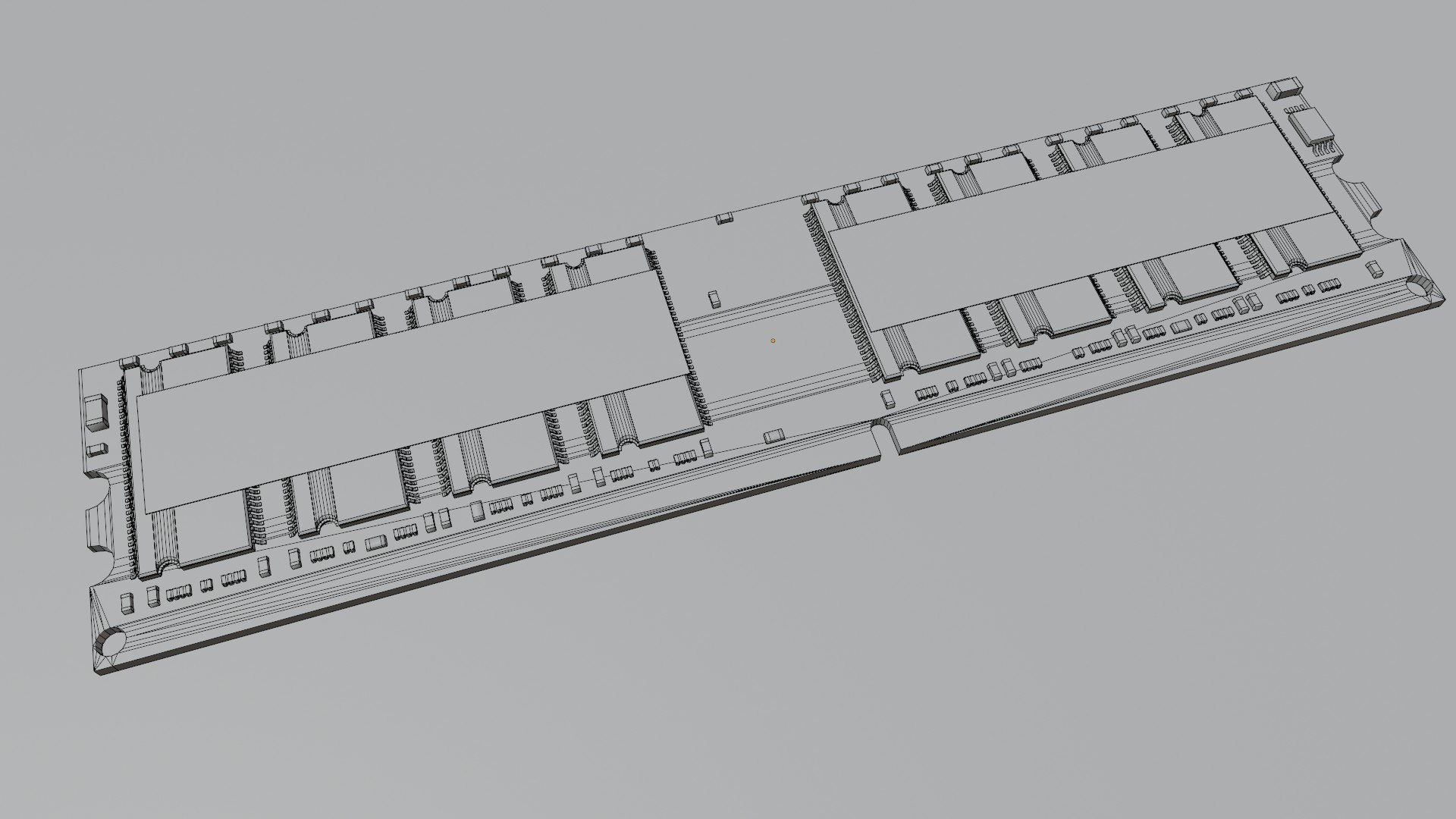 3D Model Hi-poly PC Memory Module RAM DDR1 SDRAM - TurboSquid 2414523