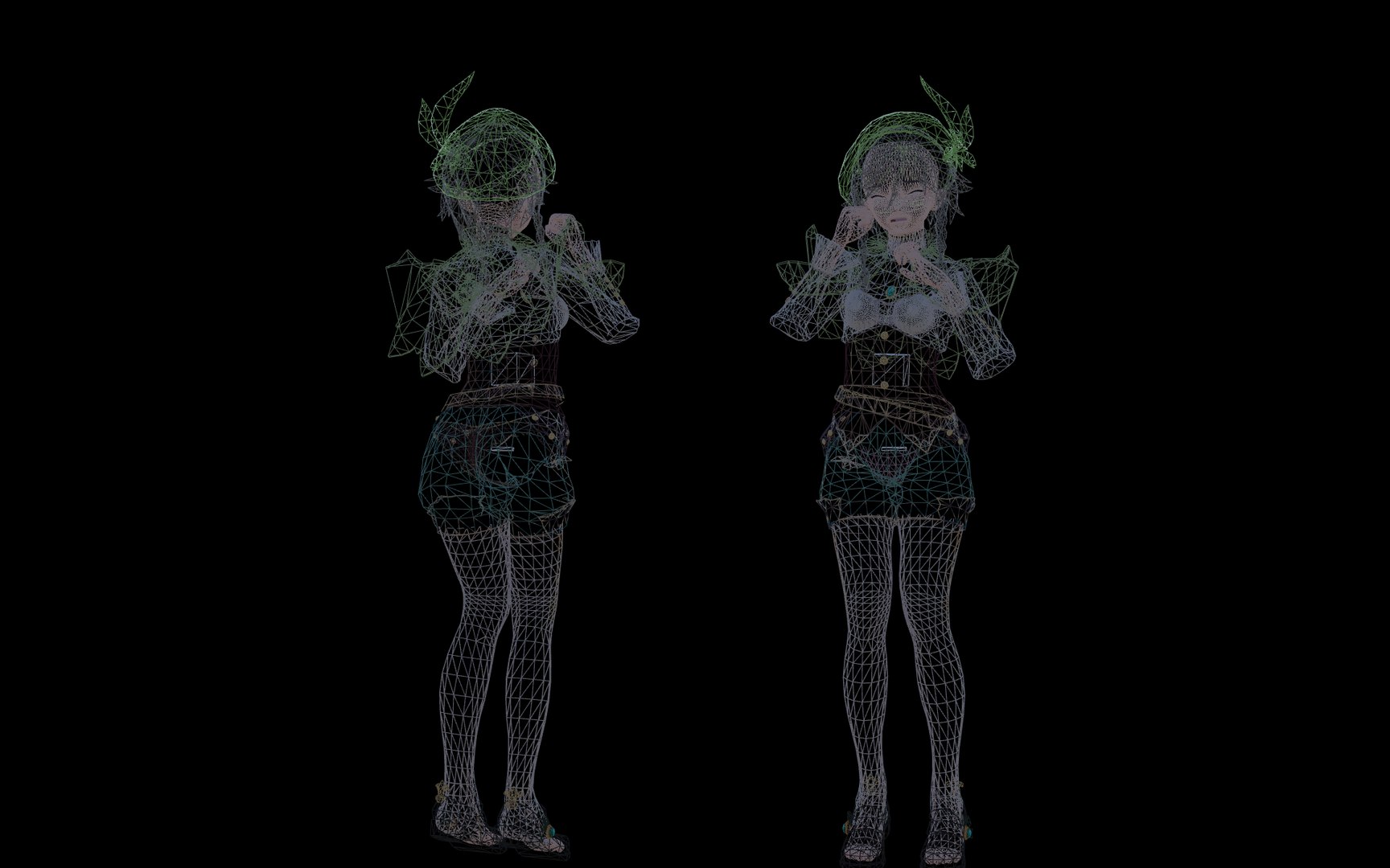 3DsMax Biped Model Genshin Impact Venti Cosplay 3D Model - TurboSquid ...