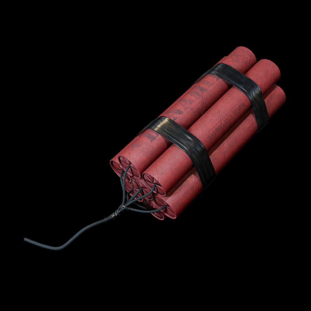 Dynamite pack 7 - model - TurboSquid 1532819