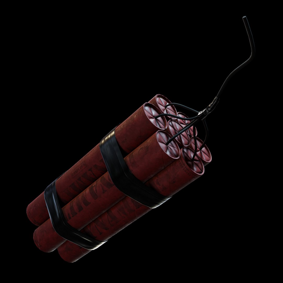 Dynamite pack 7 - model - TurboSquid 1532819