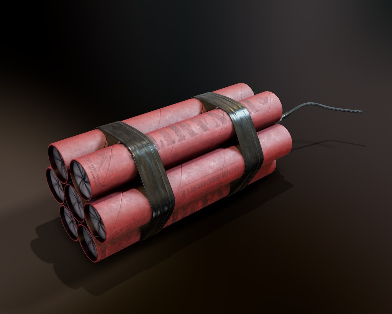 Dynamite pack 7 - model - TurboSquid 1532819