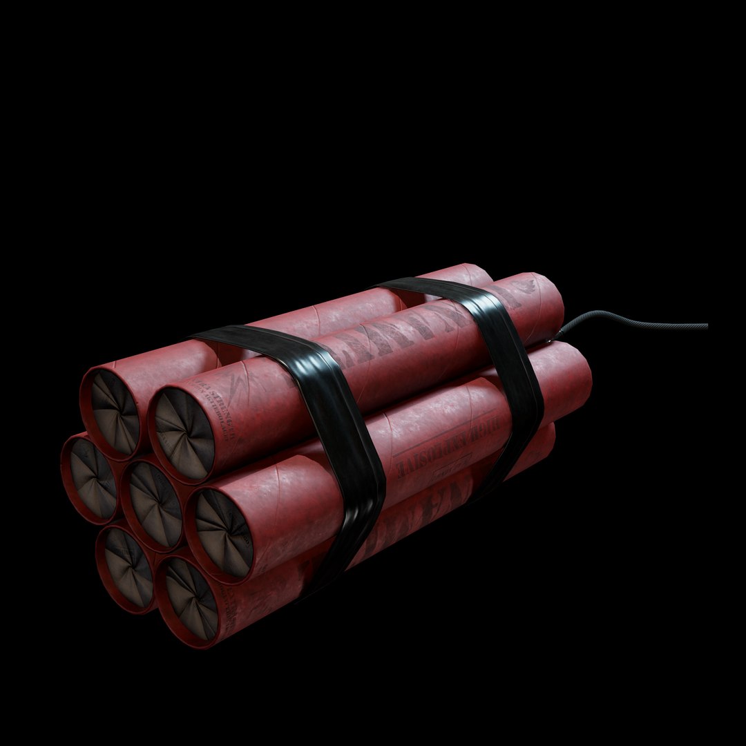Dynamite pack 7 - model - TurboSquid 1532819