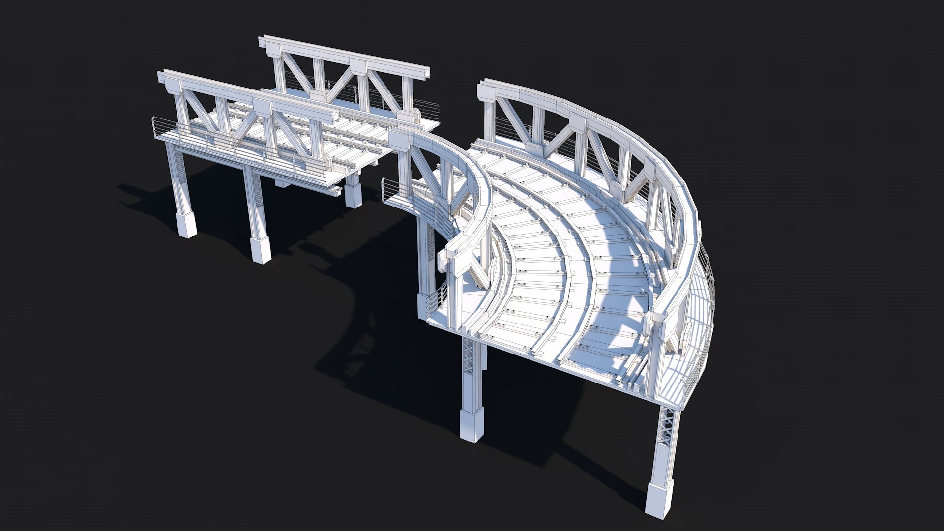12 Famous Bridge Collection - Game Ready Low Poly 3D - TurboSquid 2238084