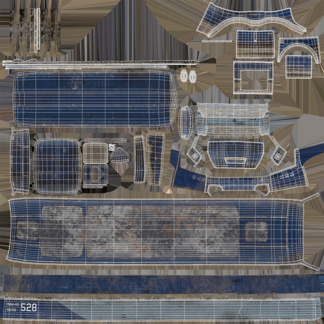 3D 3D Broken Bus Model - TurboSquid 1781598