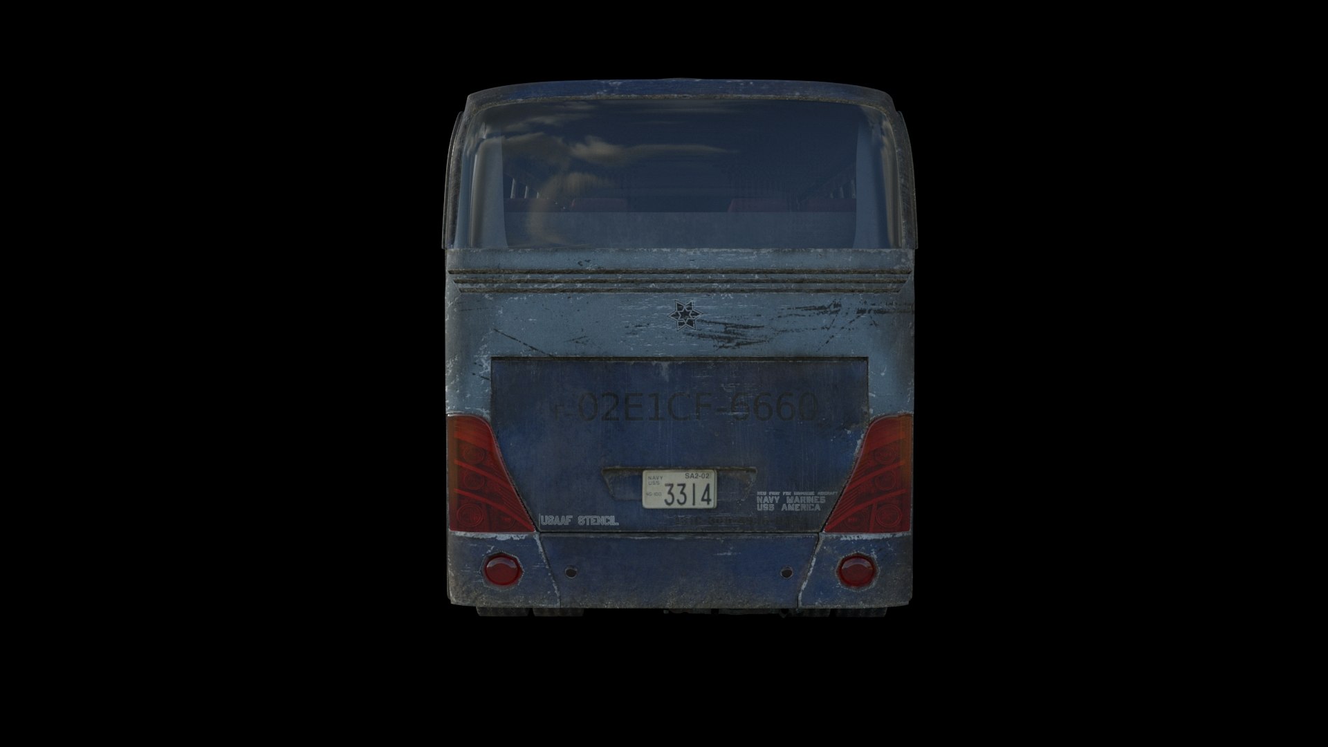 3D 3D Broken Bus Model - TurboSquid 1781598