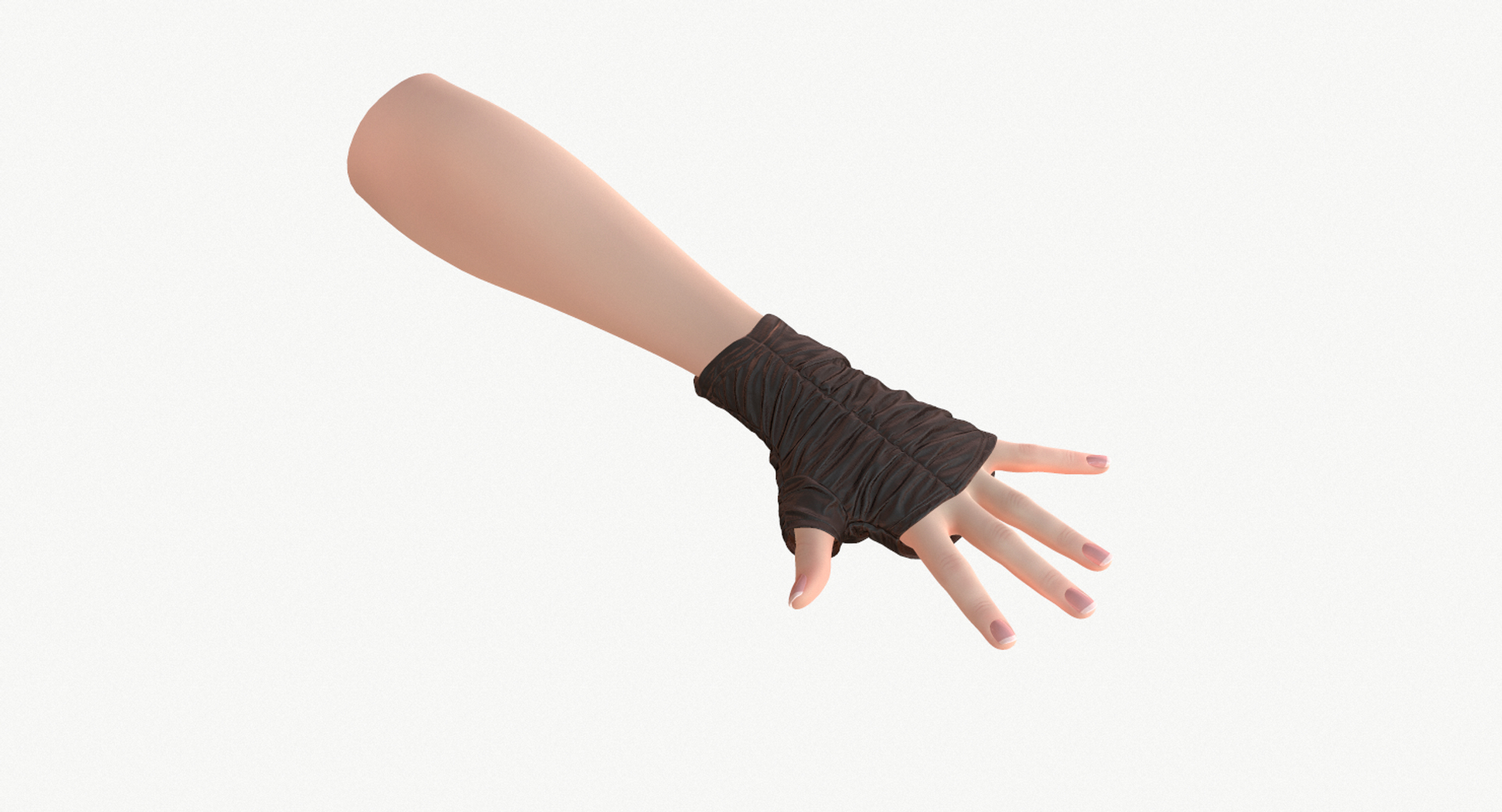 Female Hand Glove 3D Model - TurboSquid 1187863