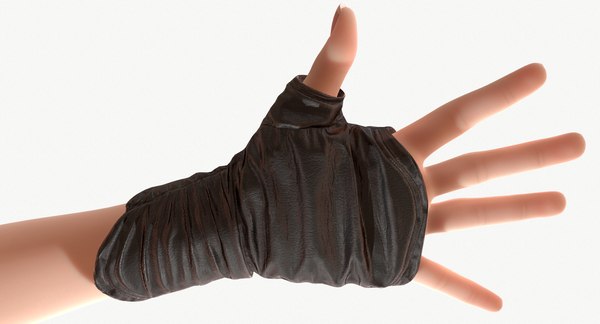 Female hand glove 3D model - TurboSquid 1187863