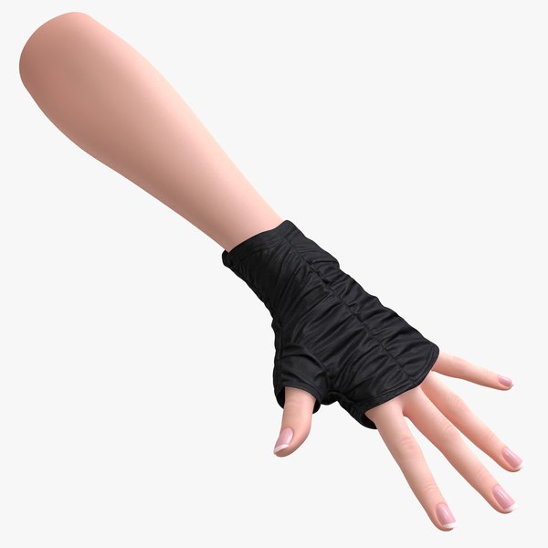 Female hand glove 3D model - TurboSquid 1187863