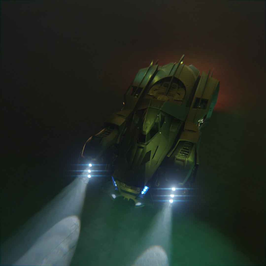 3D Batmobile Batman Model - TurboSquid 2281298