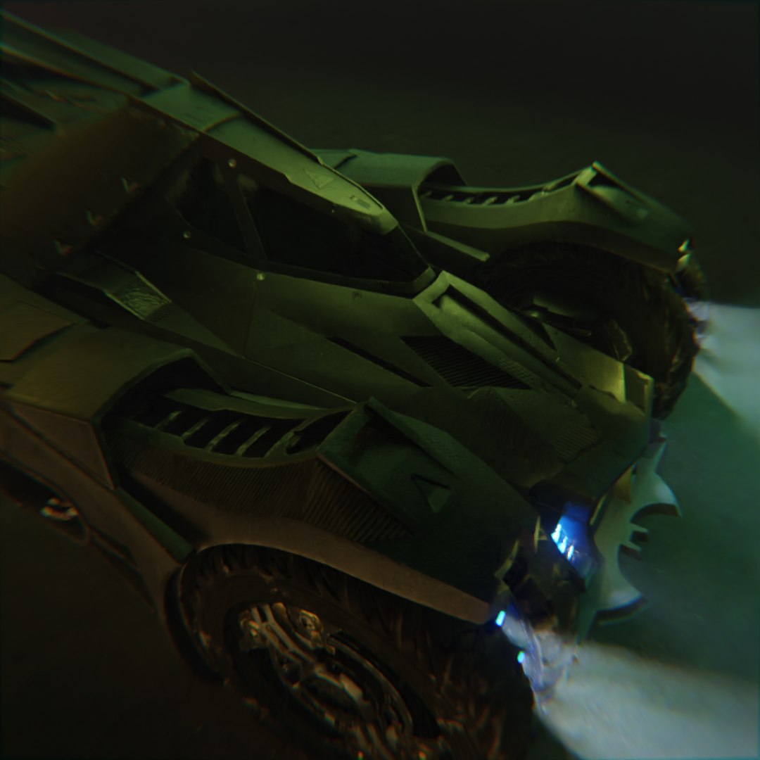 3D Batmobile Batman Model - TurboSquid 2281298