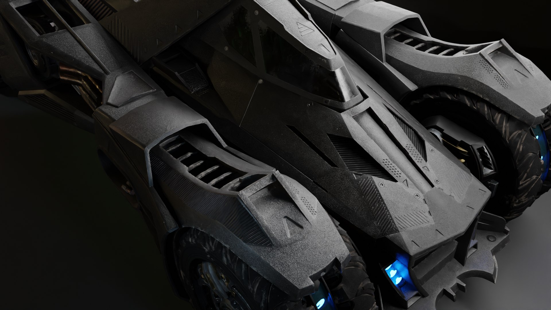 3D Batmobile Batman Model - TurboSquid 2281298