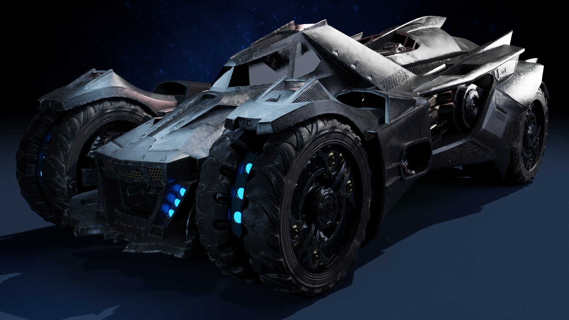 3D Batmobile Batman Model - TurboSquid 2281298