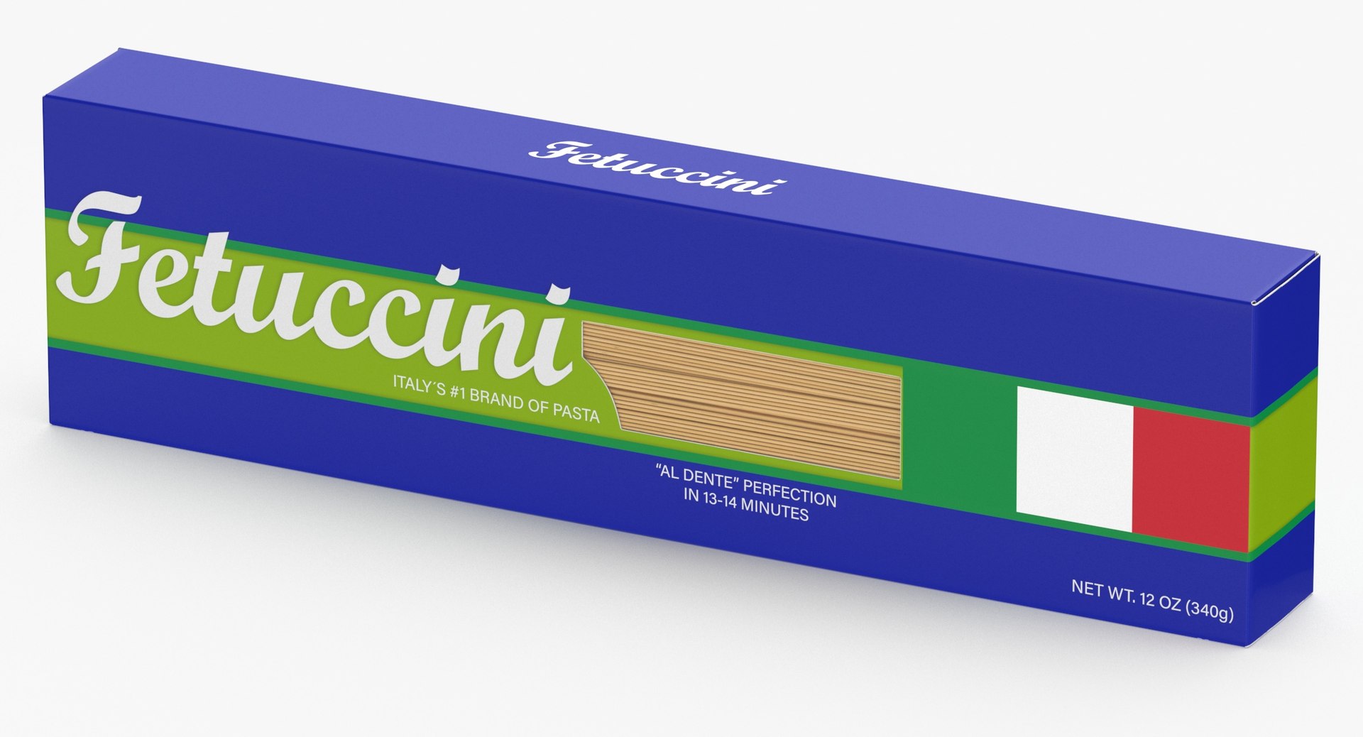 Boxed Spaghetti Blank and Generic Label model - TurboSquid 1996823