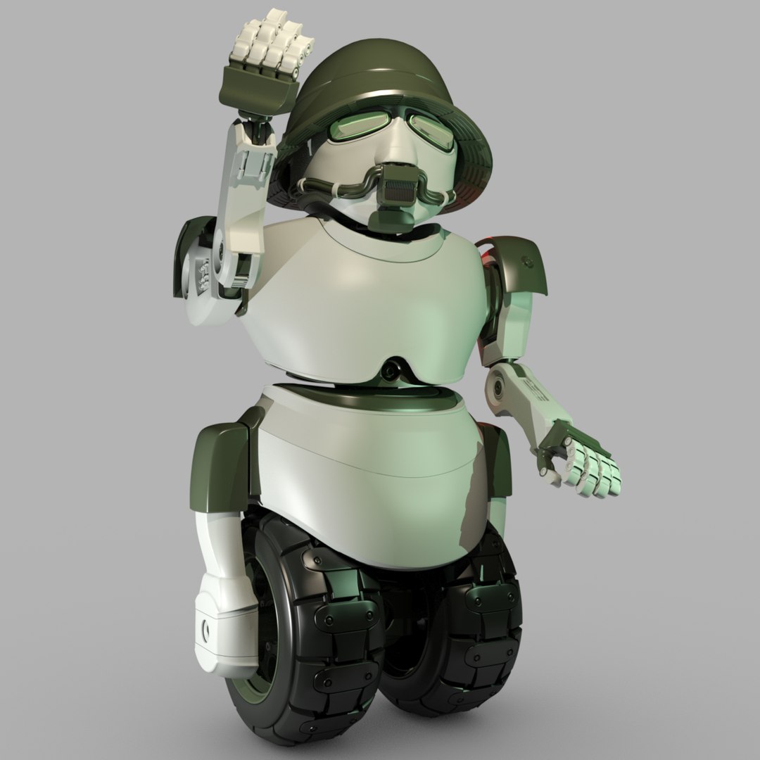Robot M14 3d Model
