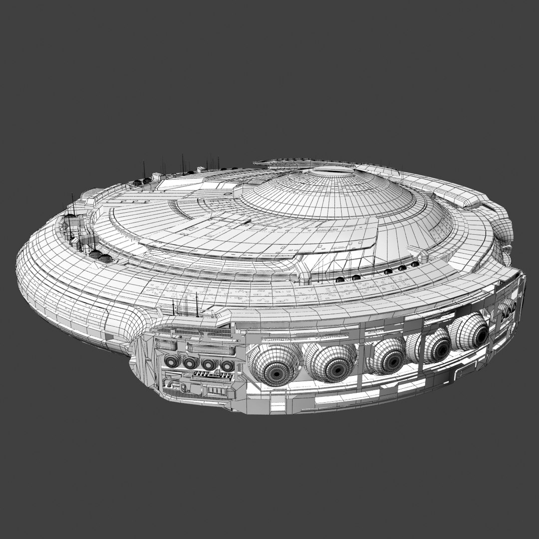 - Mothership 3D Model - TurboSquid 1311147