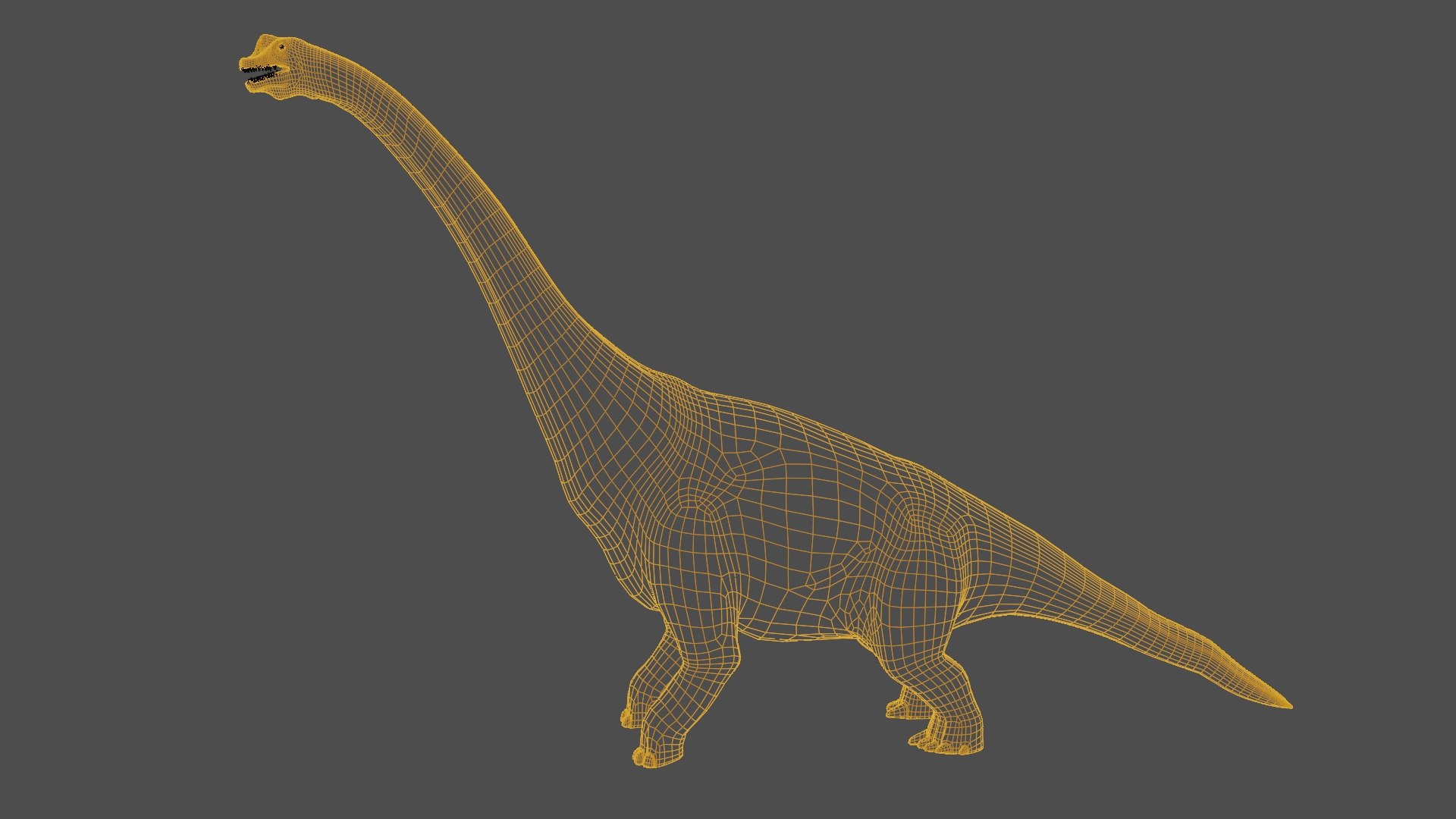 Brachiosaurus model - TurboSquid 1931597