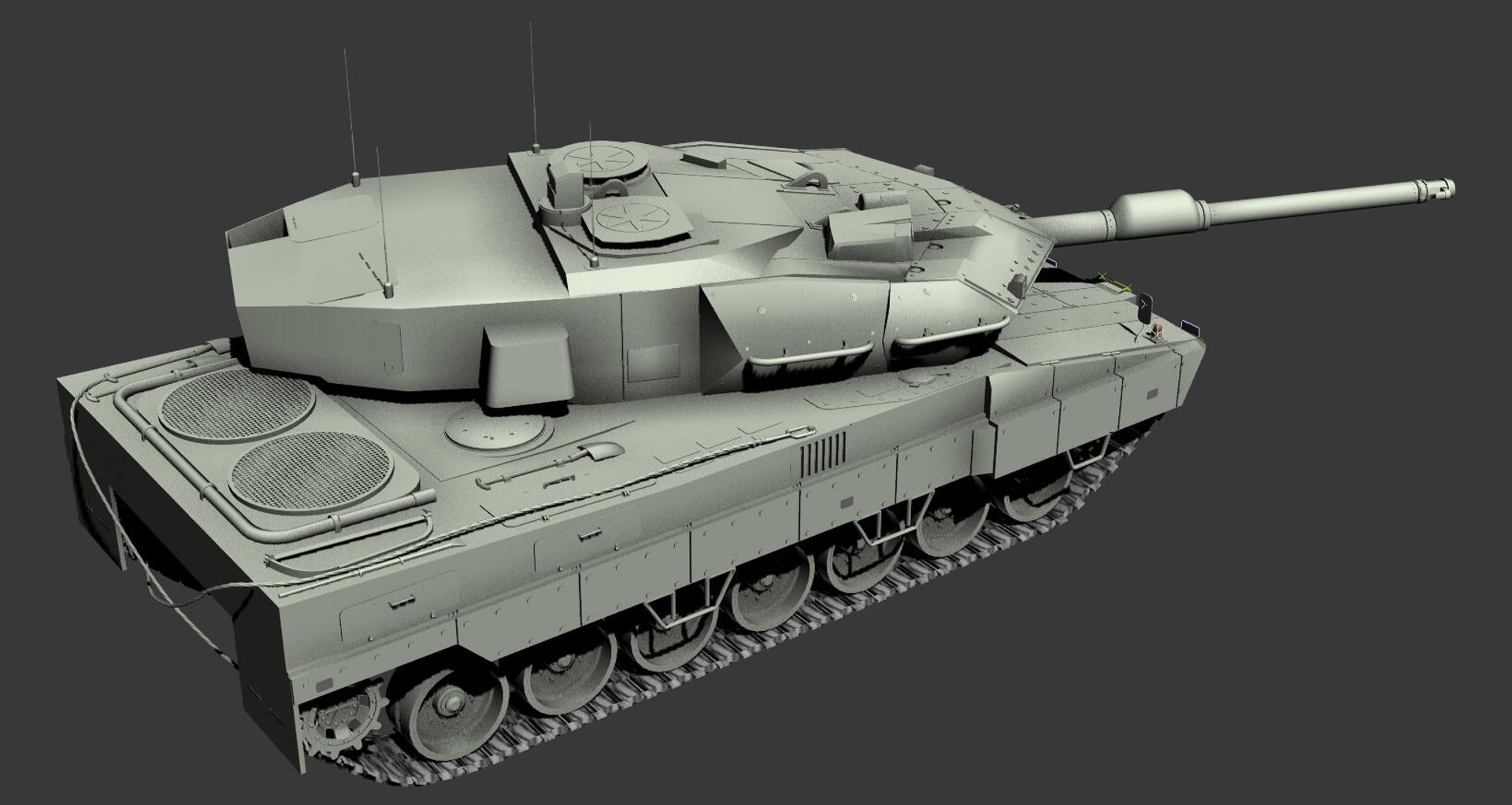 Obj Strv122 Swedish Main Battle Tank