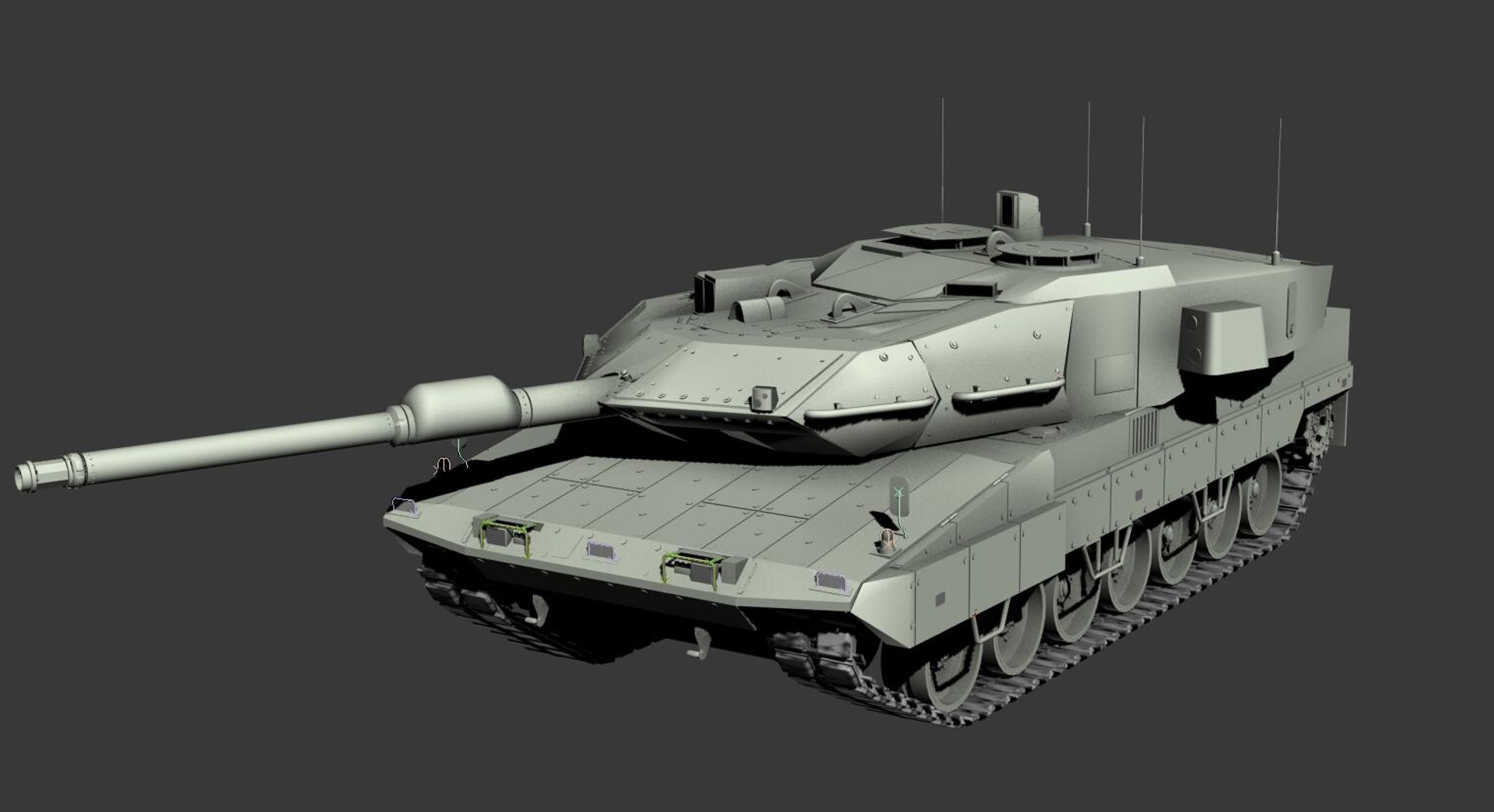 Obj Strv122 Swedish Main Battle Tank