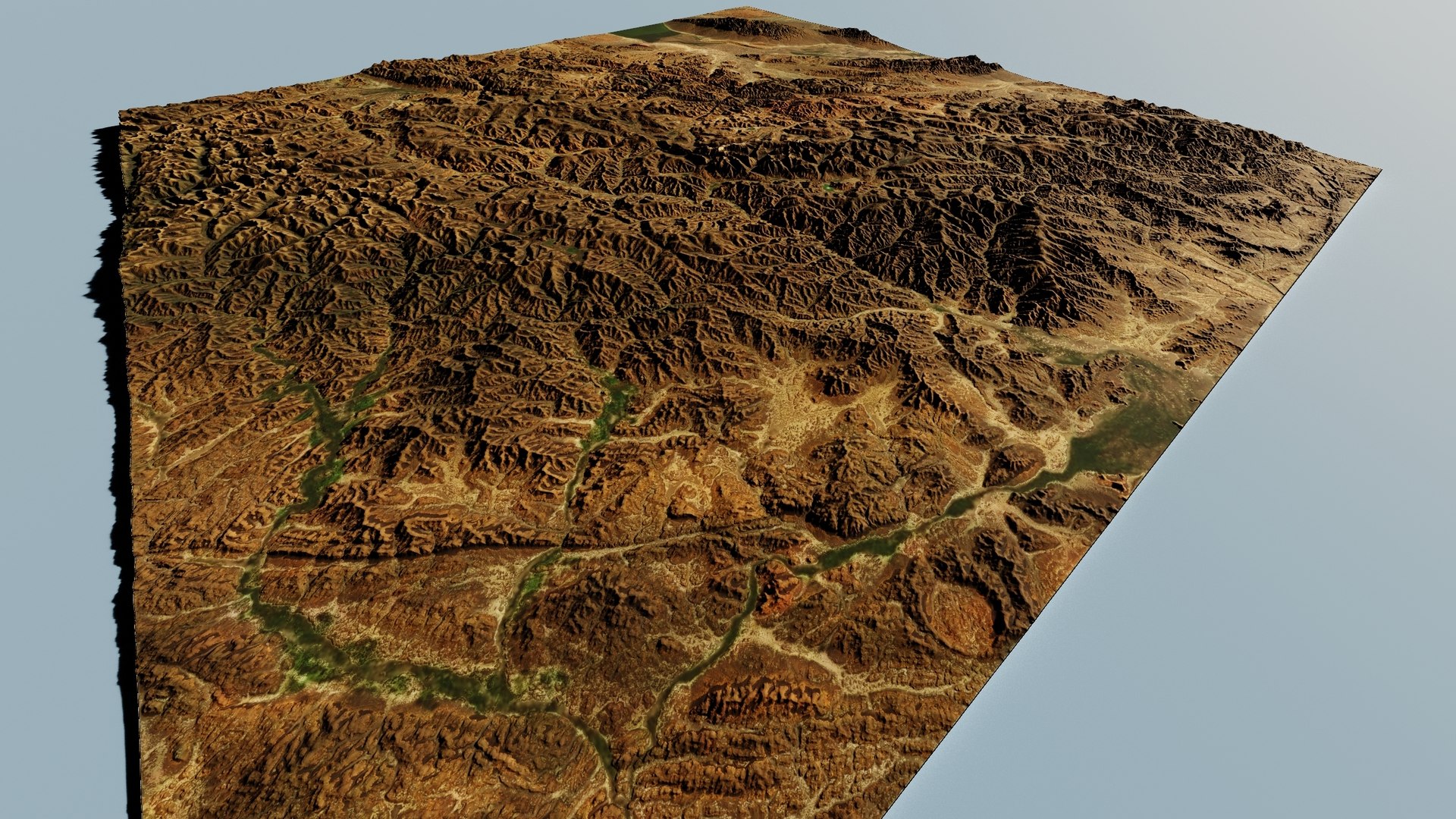 3D Real World Terrain Steppe 15 Model - TurboSquid 2201036