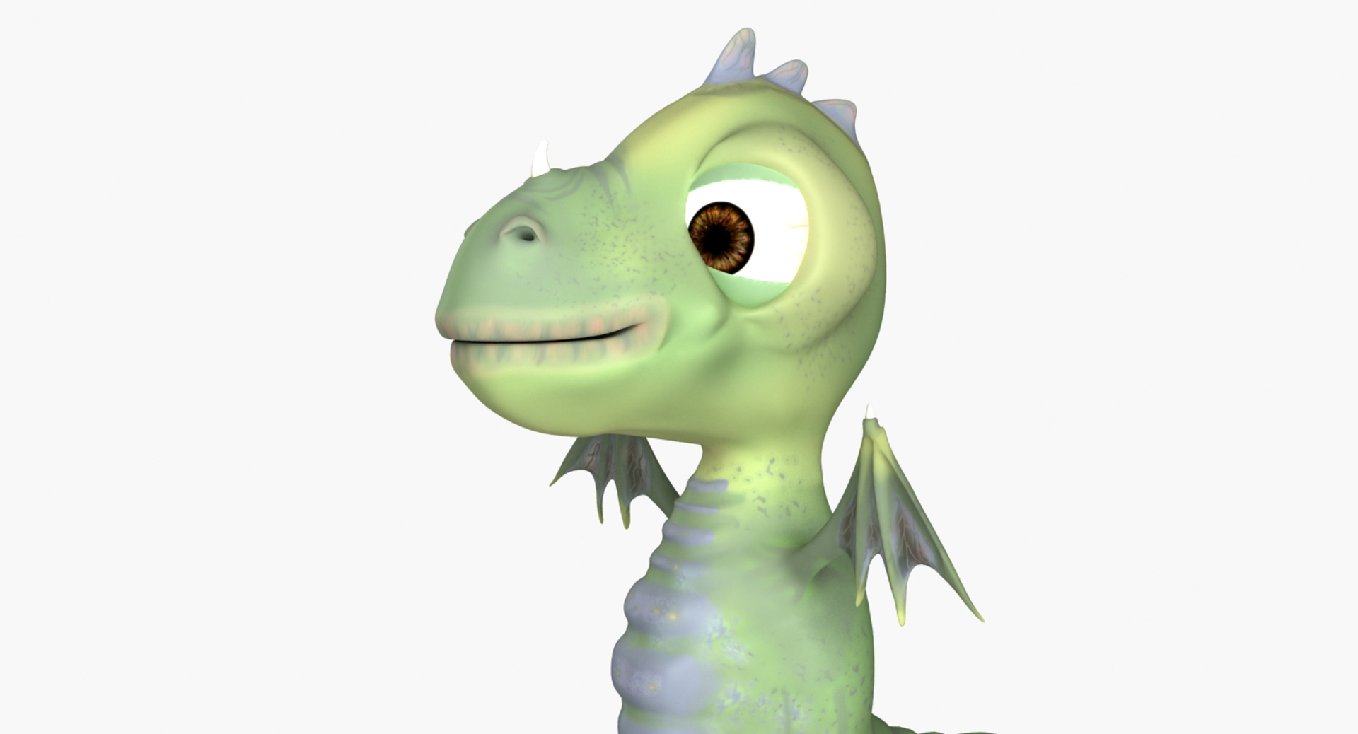 dragon cartoon 3d model
