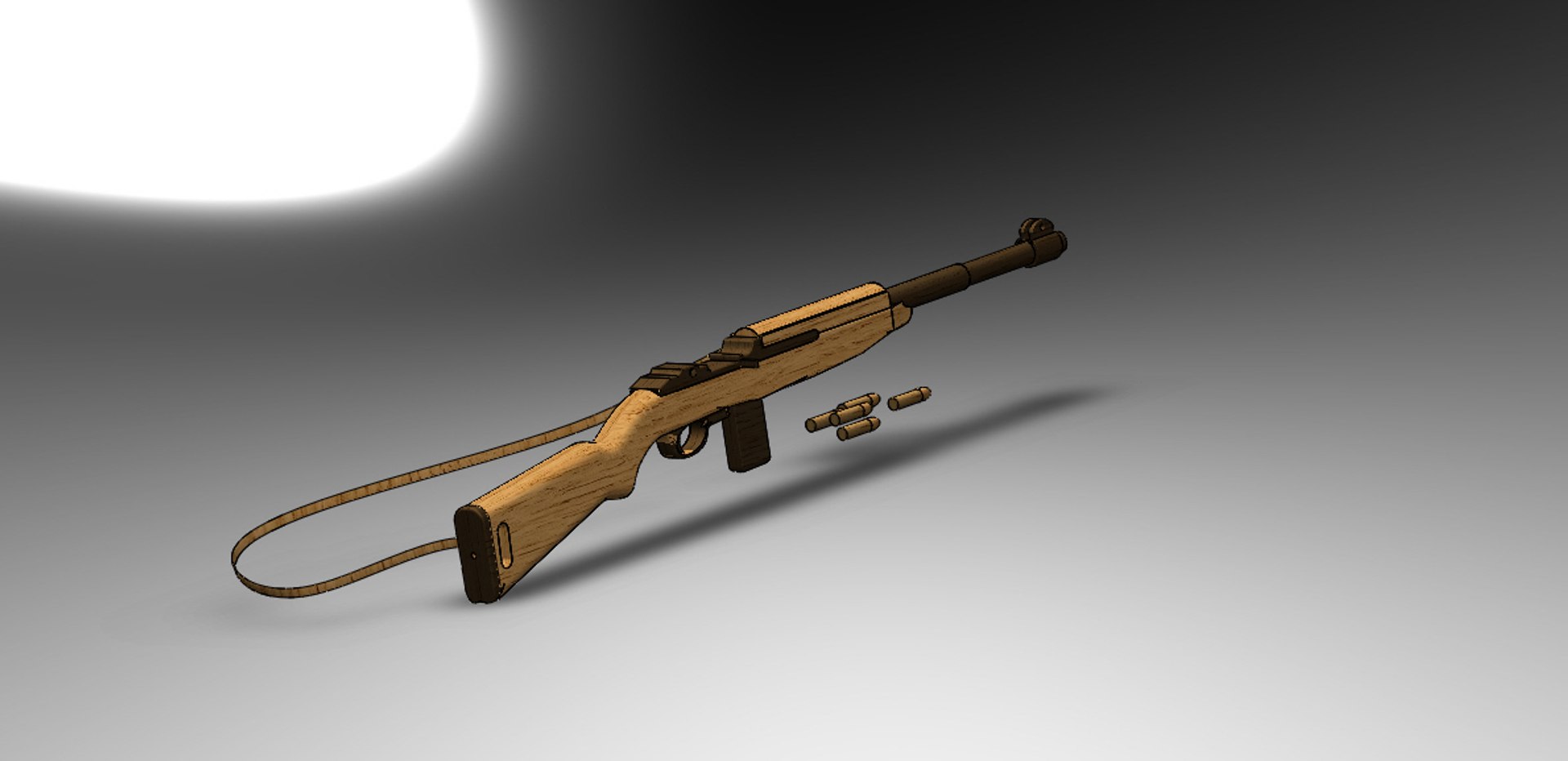 M1 Carbine 3D Model - TurboSquid 1310946