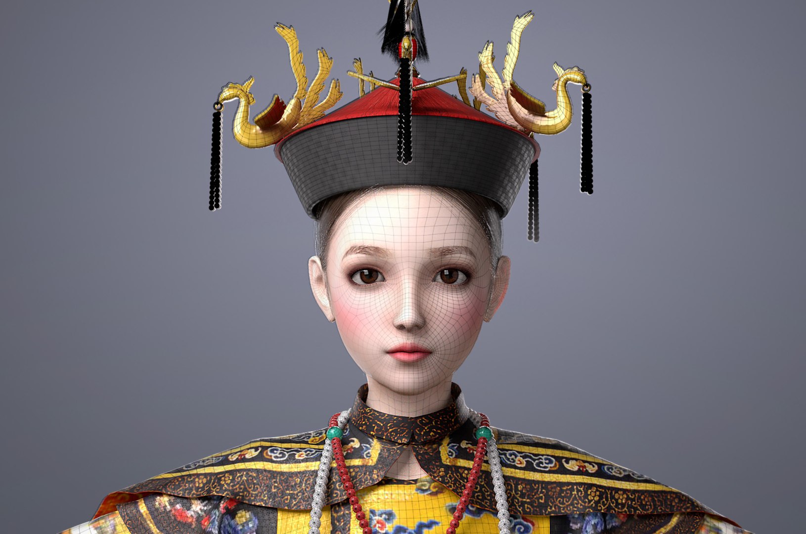 Empress Of Qing Dynasty Model - TurboSquid 1743419