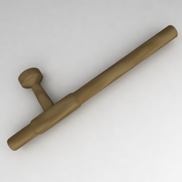 3ds tonfa asian weapon