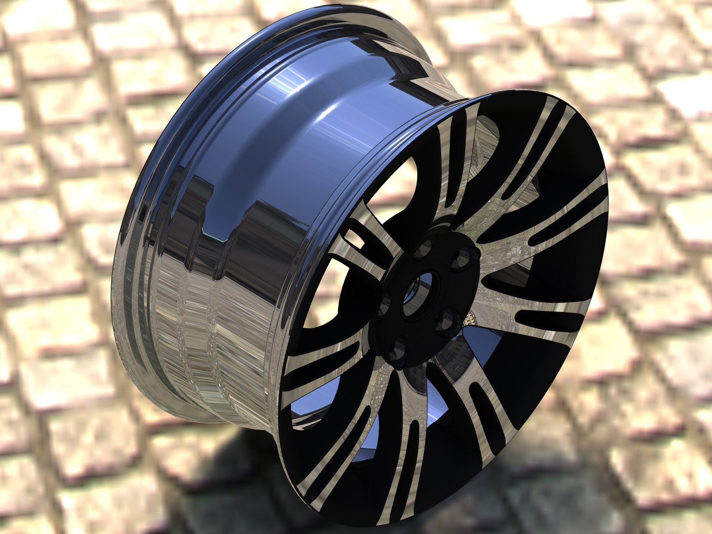 3D Model Car Classics Style Rims R18 - TurboSquid 2177135
