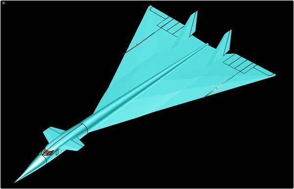 North American XB-70 Valkyrie 3D Models for Download | TurboSquid