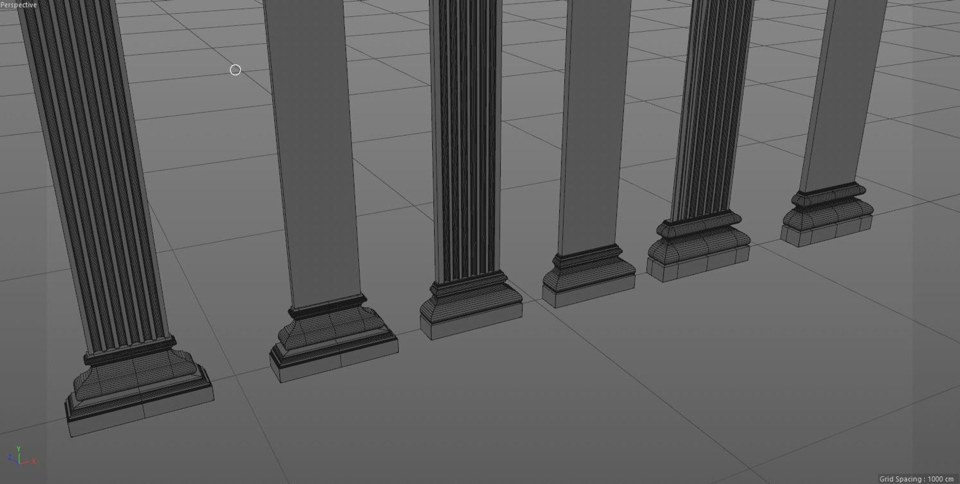 3D Column Architecture Model - TurboSquid 1481590