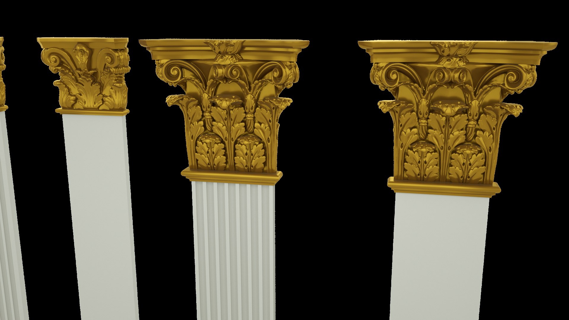 3D Column Architecture Model - TurboSquid 1481590
