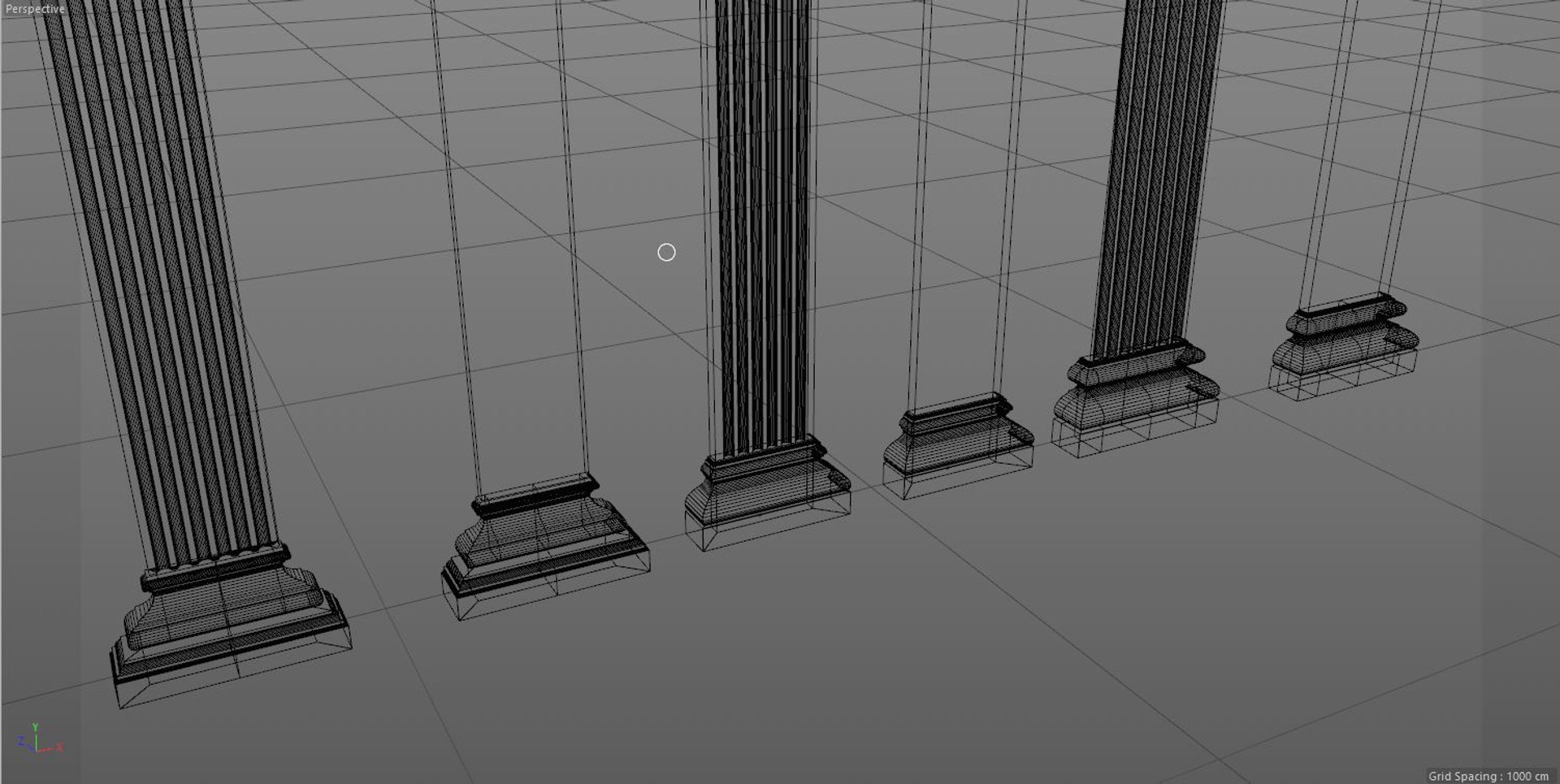 3D Column Architecture Model - TurboSquid 1481590