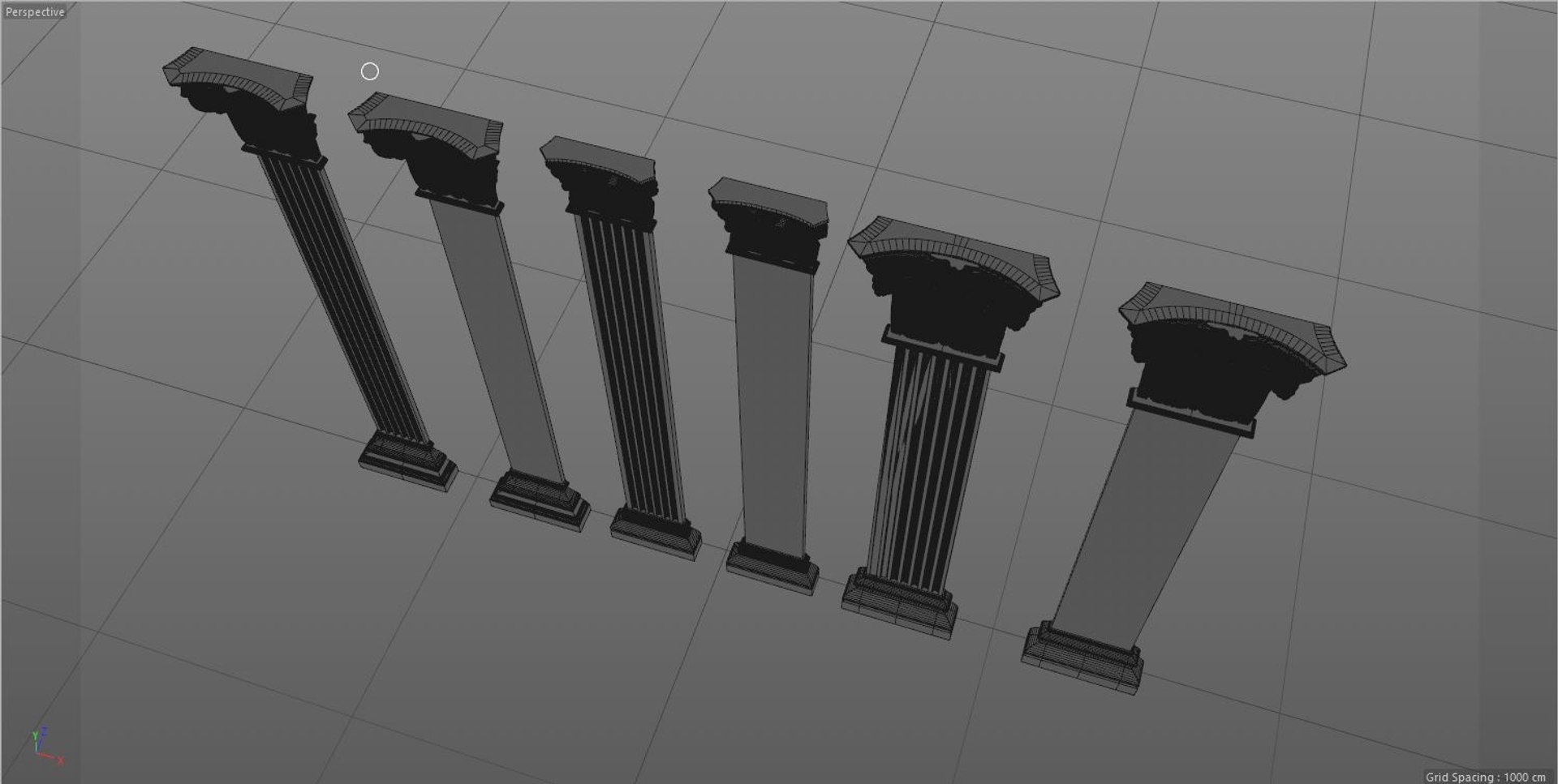 3D Column Architecture Model - TurboSquid 1481590