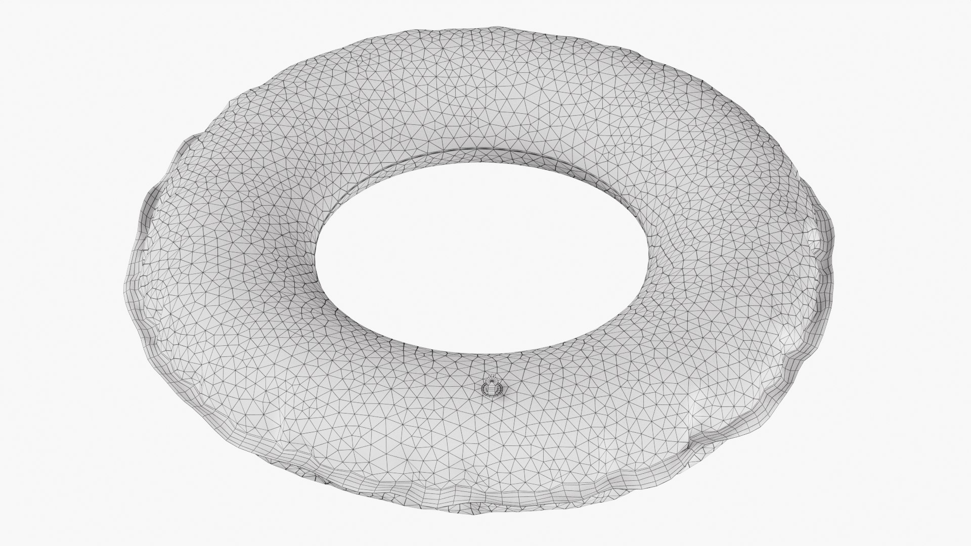 Inflatable Swimming Pool Float 3d Model