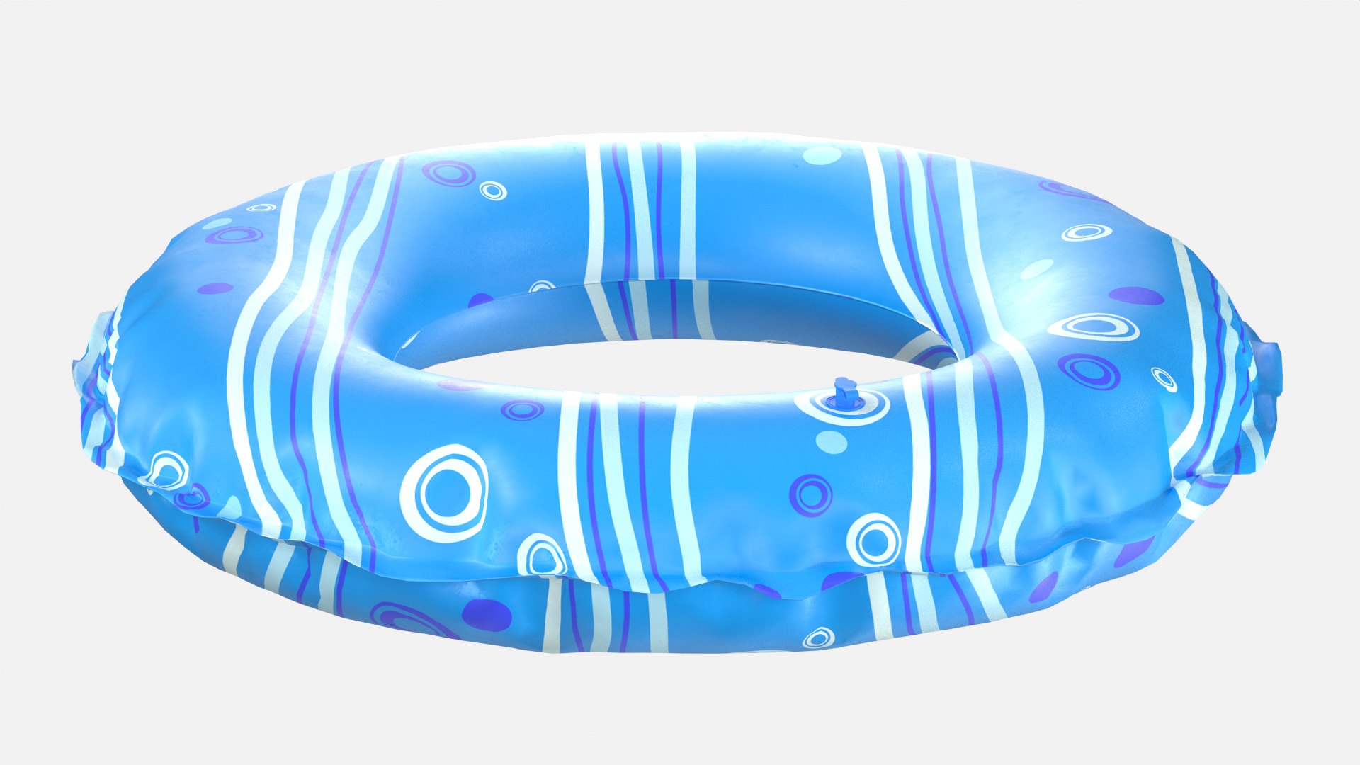 Inflatable Swimming Pool Float 3d Model