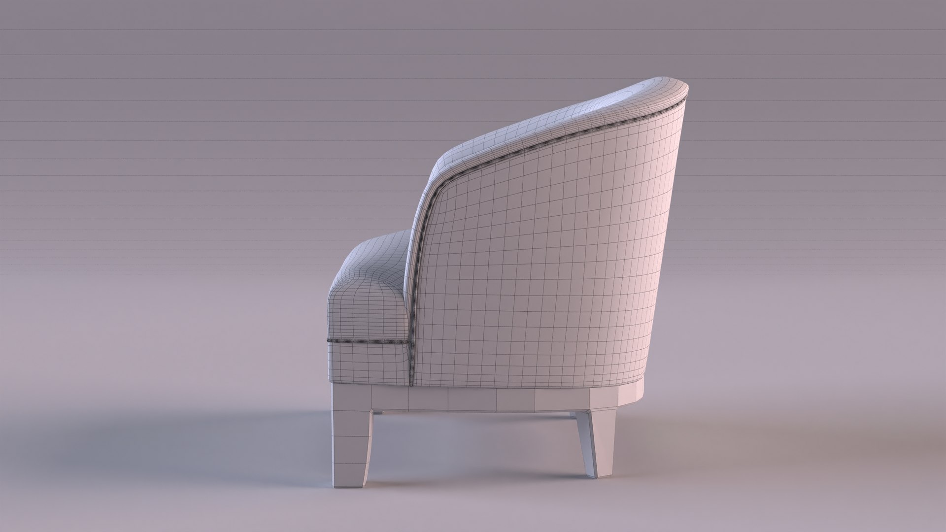 Designer A Lounge Seat 3D Model - TurboSquid 2238159