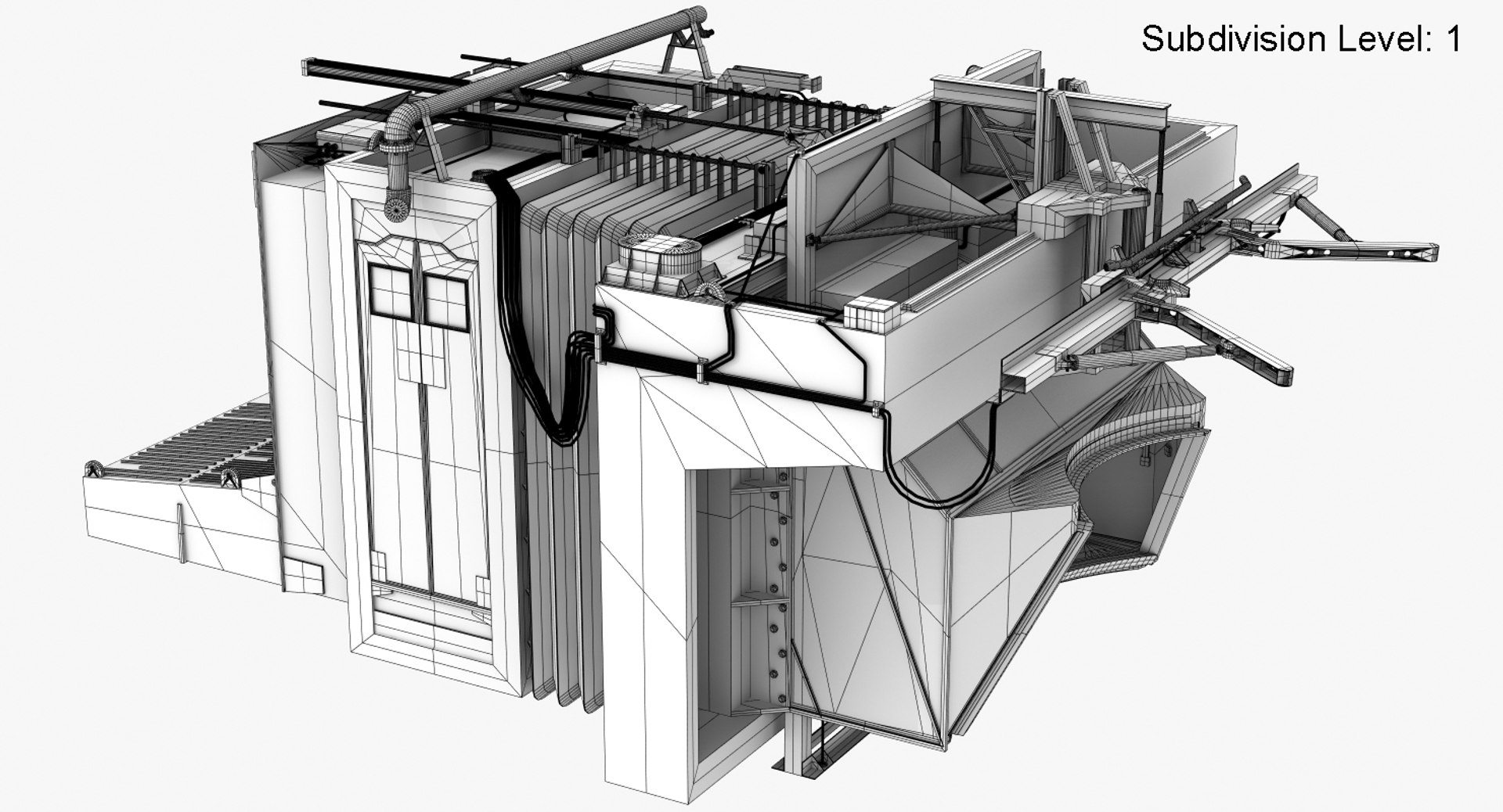 3D model apollo white room - TurboSquid 1458112