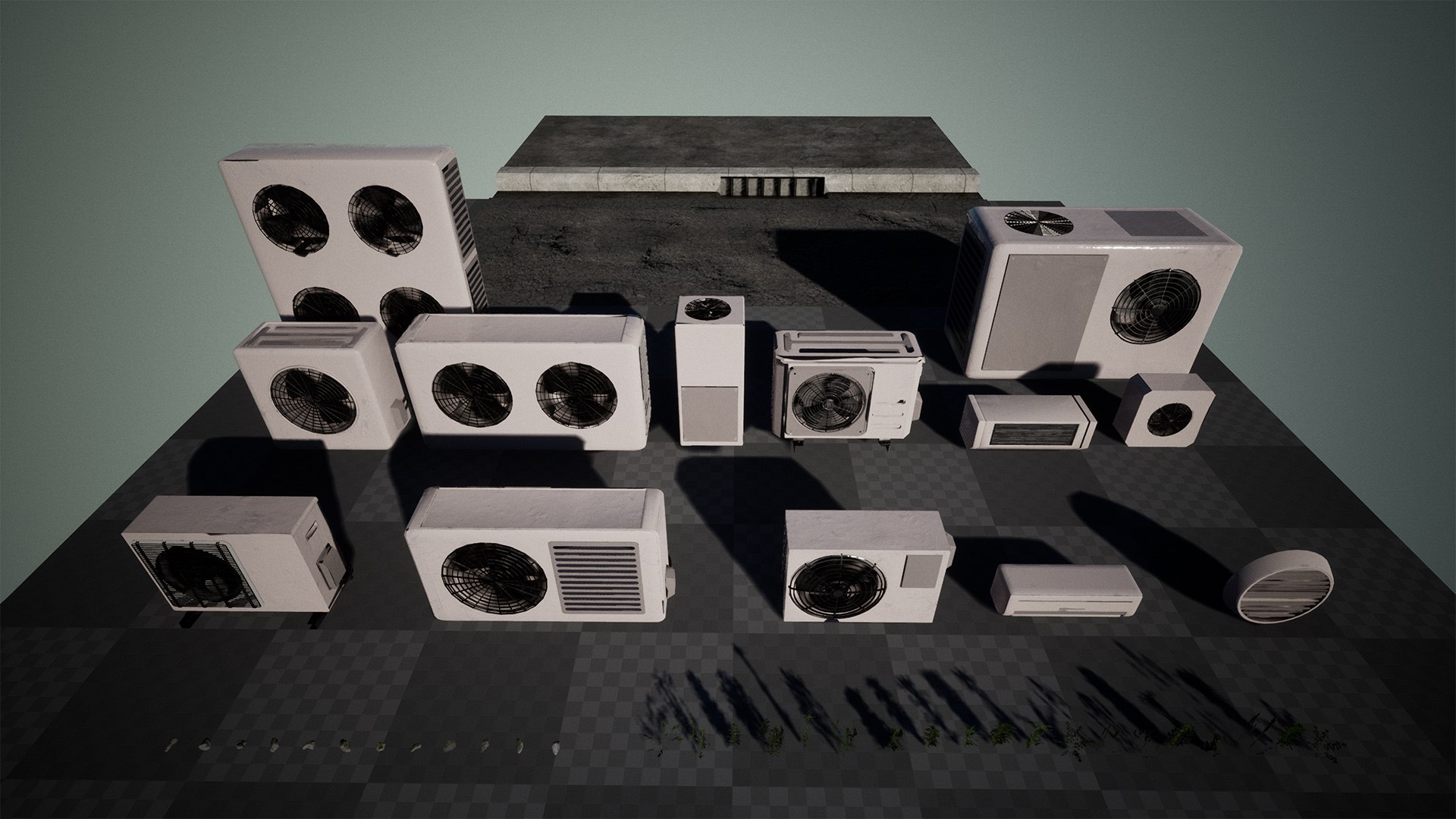 Air Conditioners 45 Assets 3D - TurboSquid 2111146