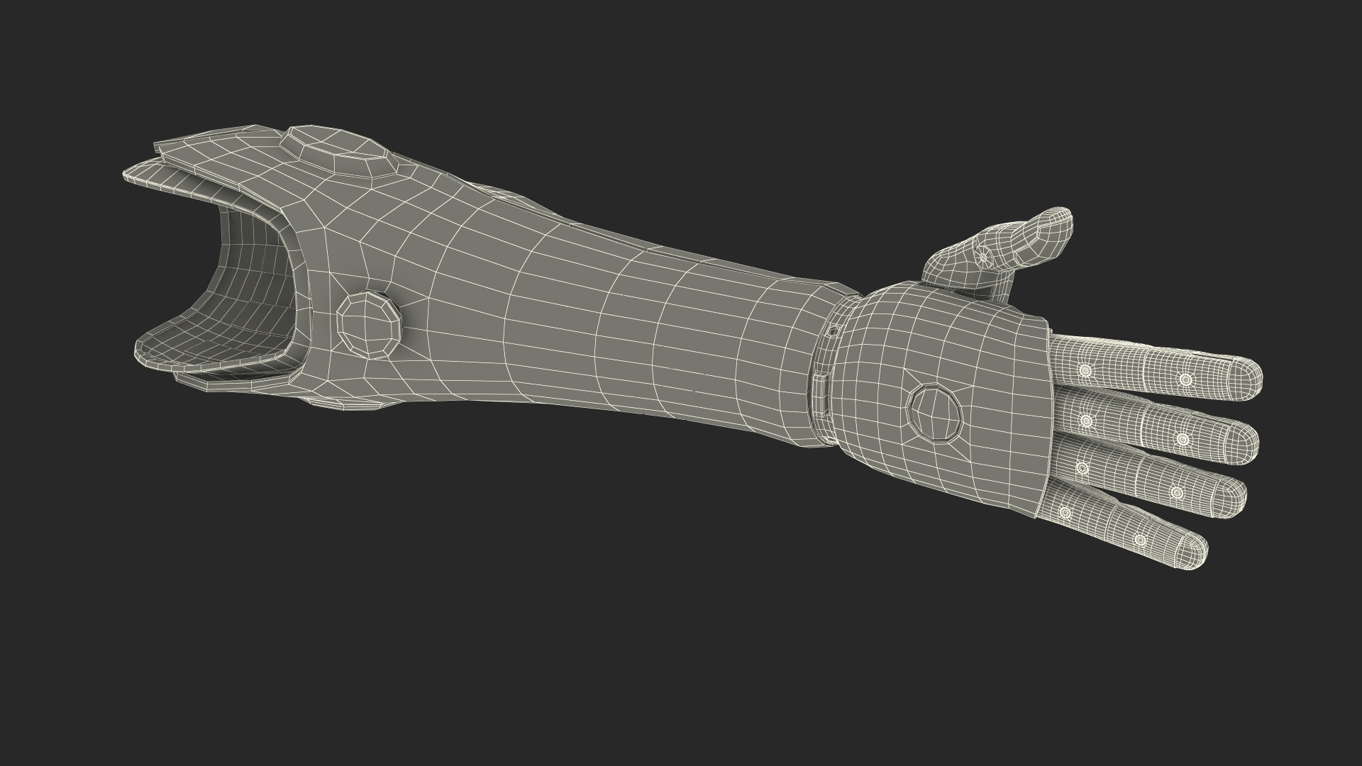 3D Mechanical Prosthetic Arm - TurboSquid 2159241