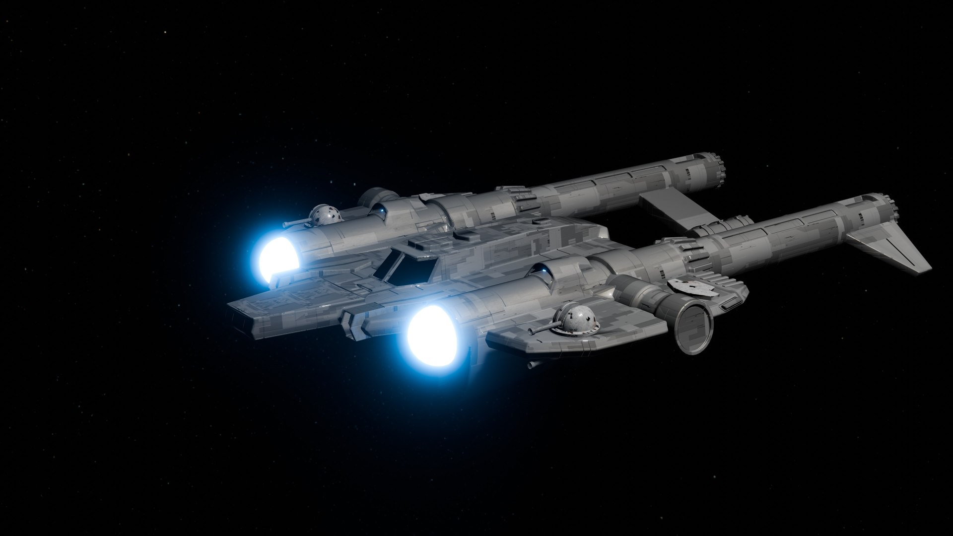 3D Star Wars Spacecraft Model - TurboSquid 2229472