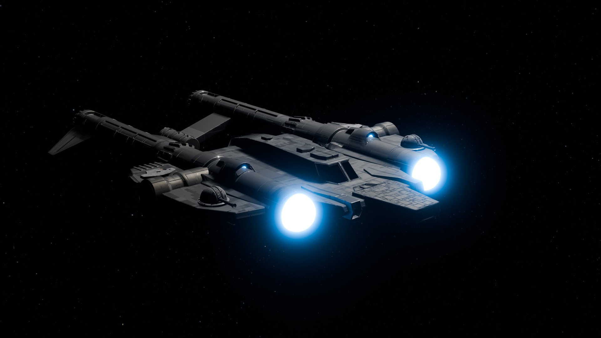 3D Star Wars Spacecraft Model - TurboSquid 2229472