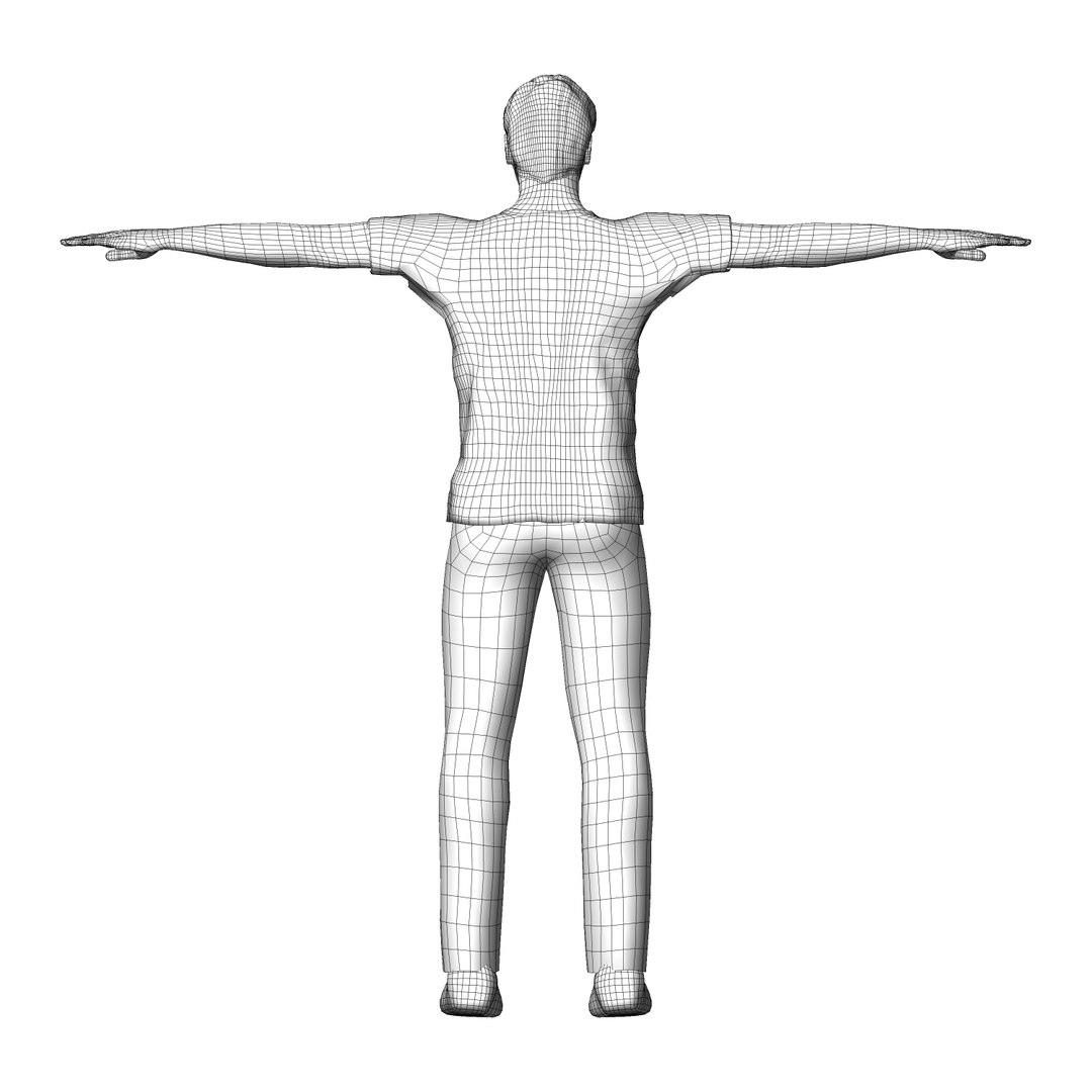 Adult Man Rigged Character Model - TurboSquid 1627639