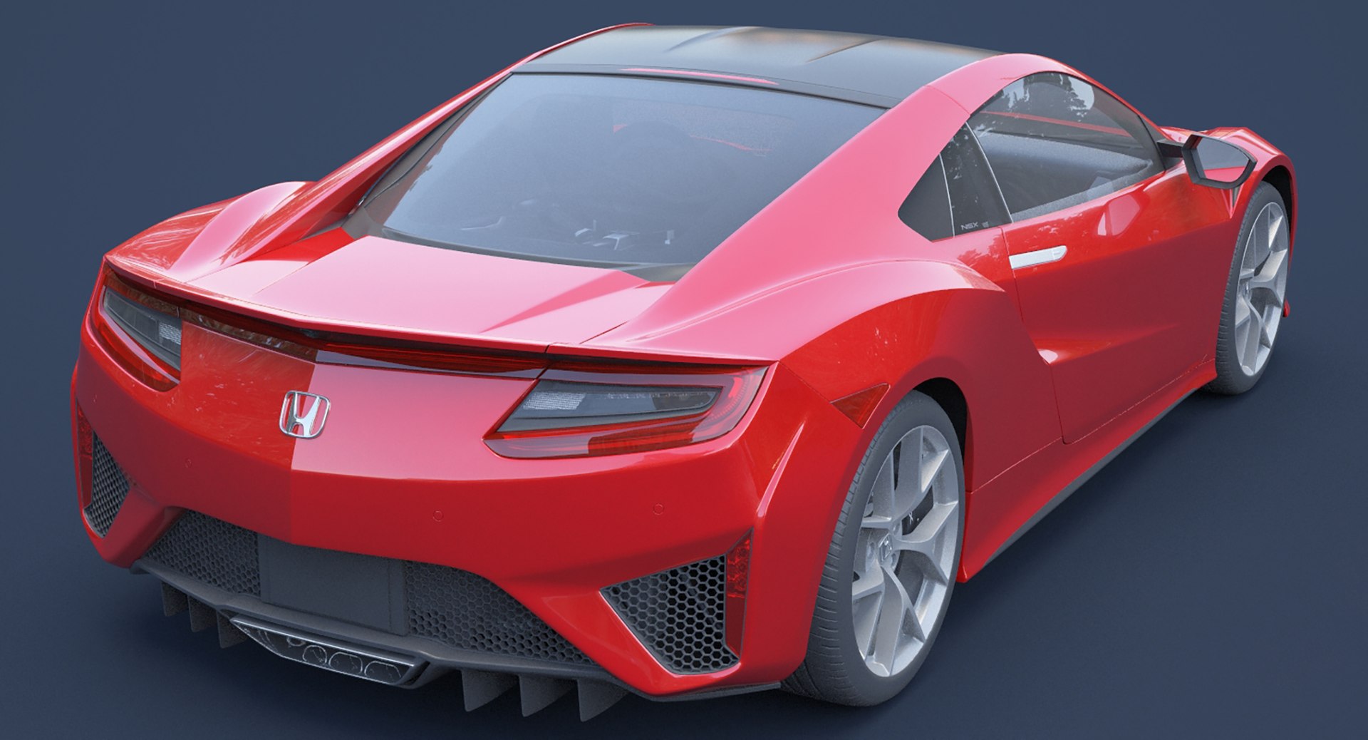 Honda NSX 2017 3D Model - TurboSquid 2241823