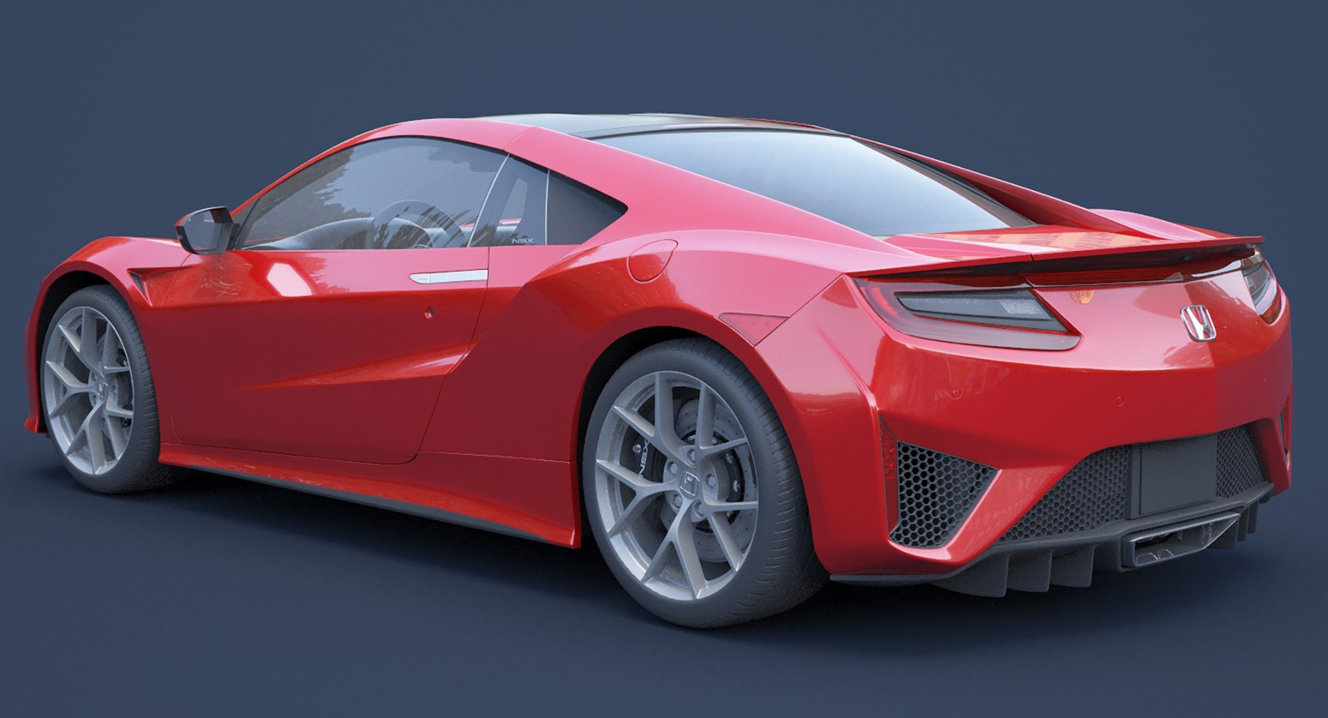 Honda NSX 2017 3D Model - TurboSquid 2241823