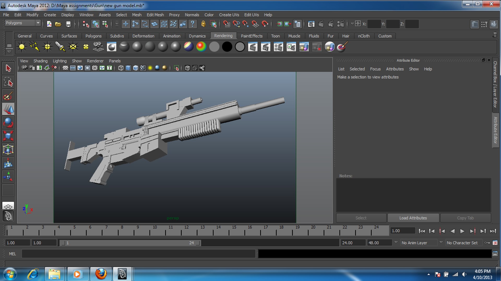 Maya Gun Pmx Destroyer
