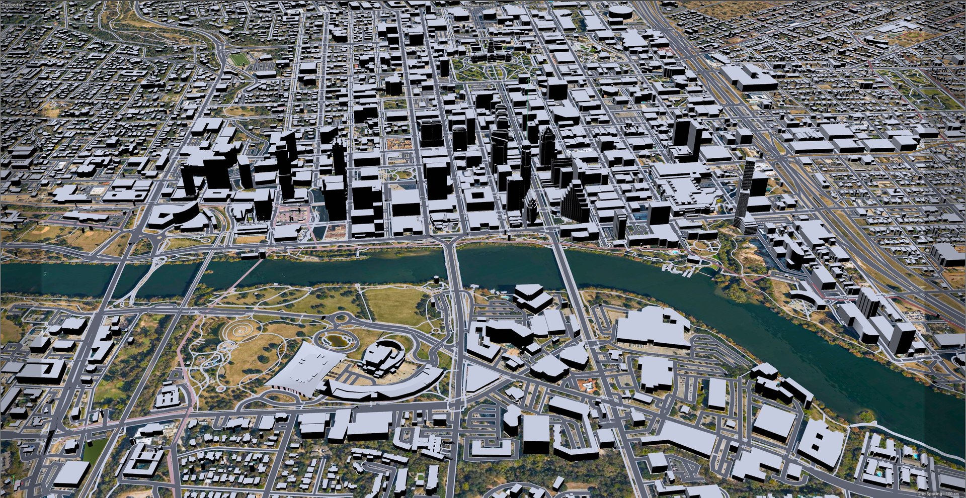 Austin Downtown Texas USA 3D Model - TurboSquid 1988156