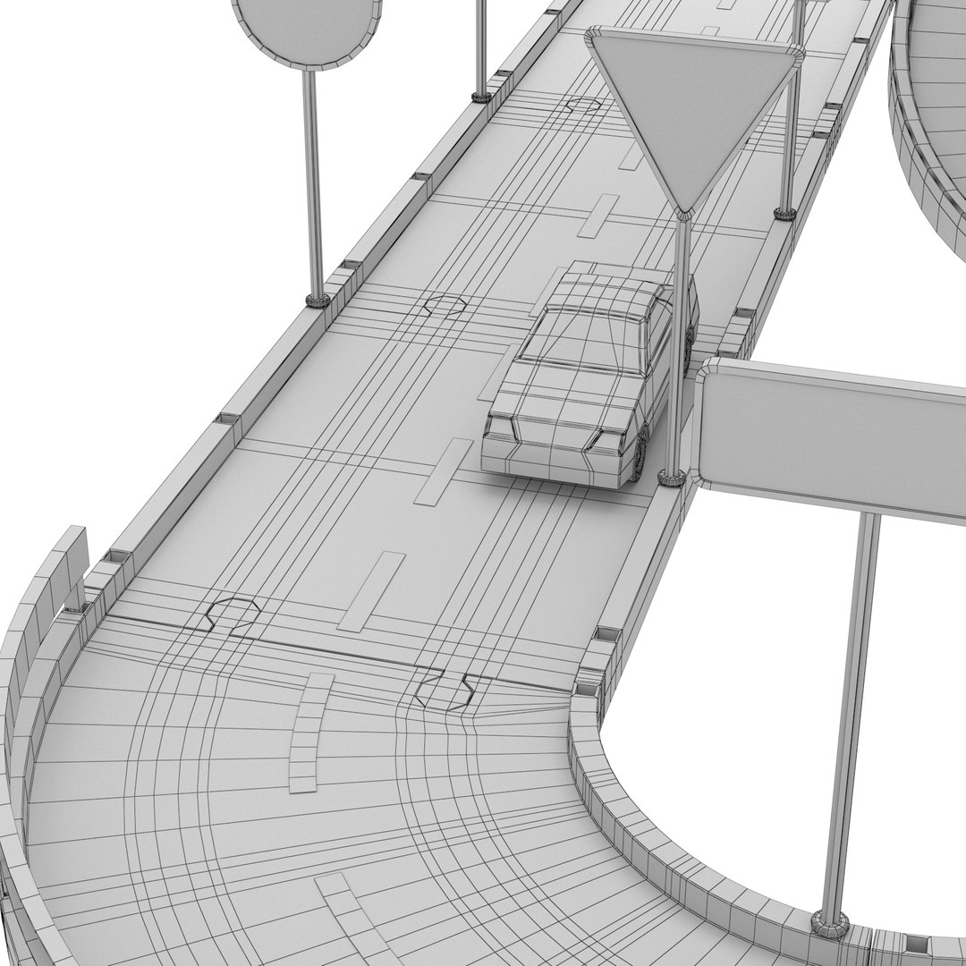 3D Toy Parking Wader Model - TurboSquid 1519732