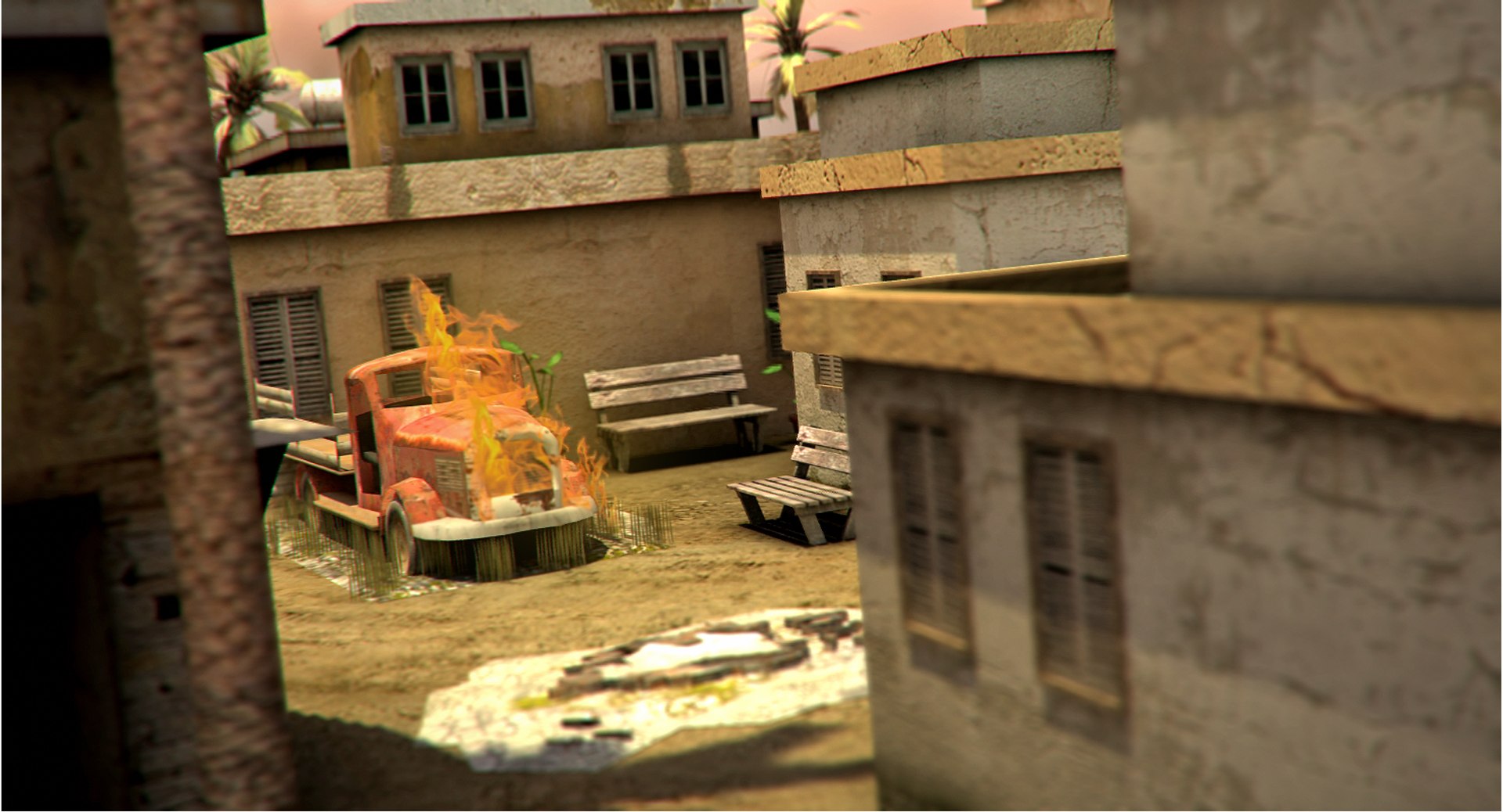 Arabic Battlefield 3D - TurboSquid 1370358