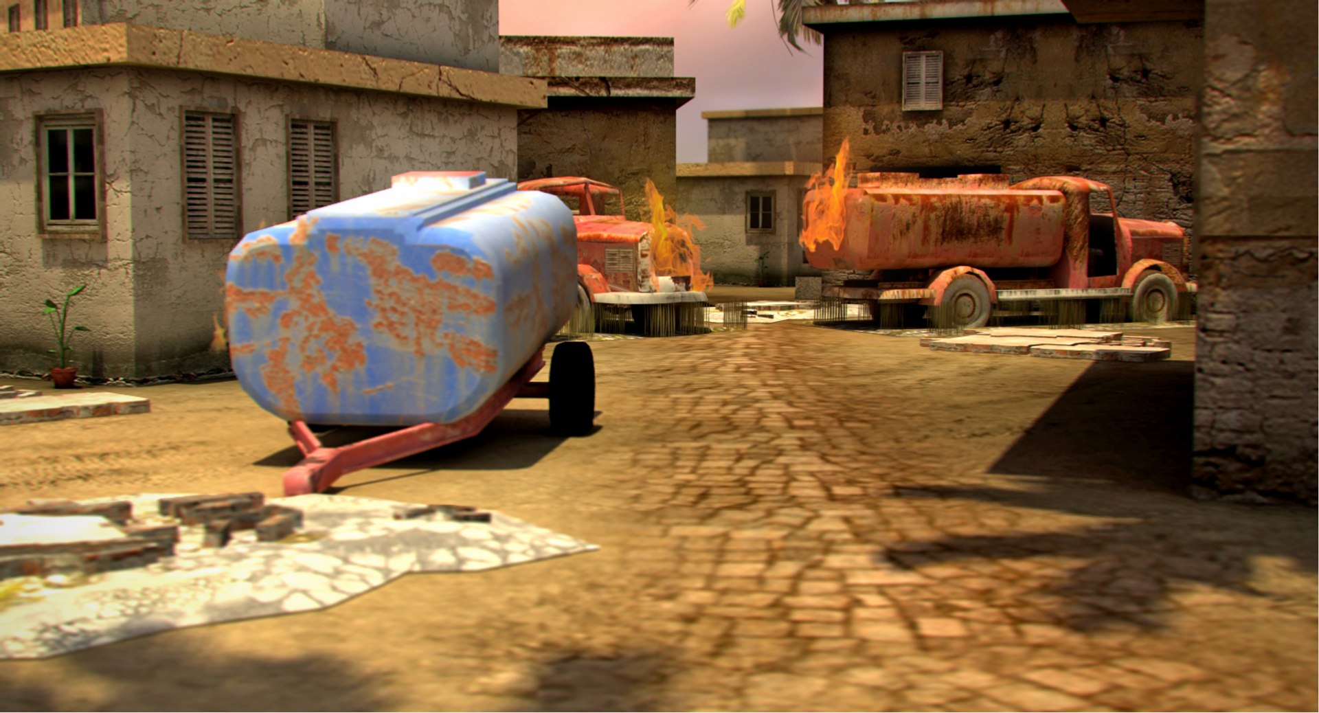 Arabic Battlefield 3D - TurboSquid 1370358